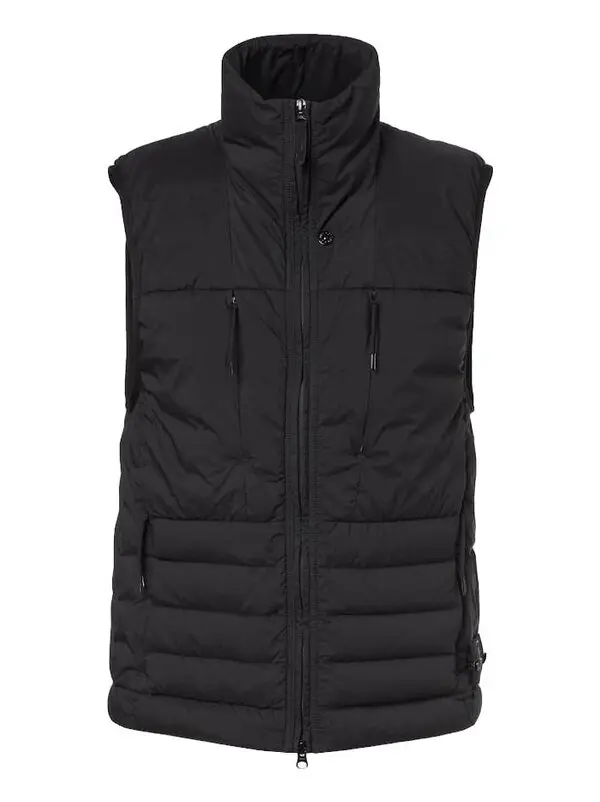 Stone Island Compass Down Vest - Black