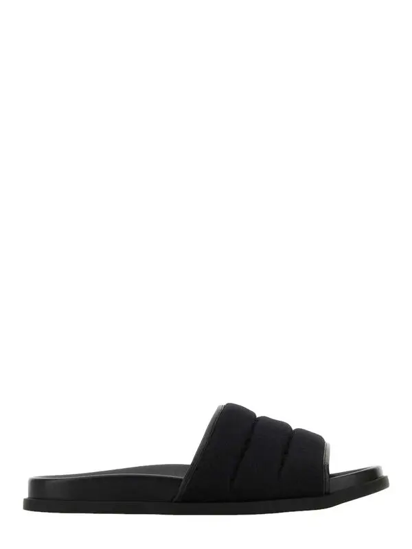 Gucci Gg Fabric Slippers - Black
