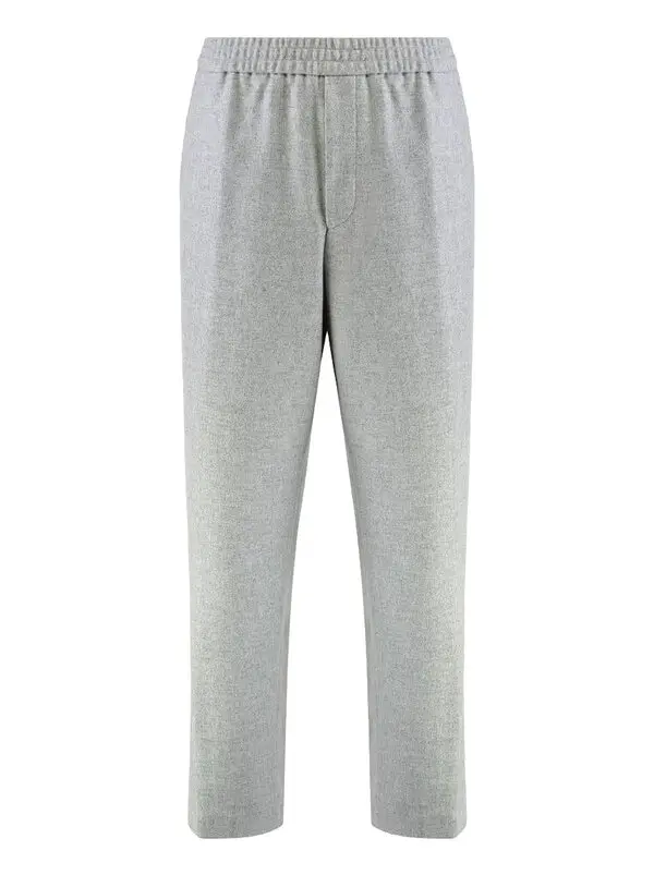 BOSS Wool Blend Trousers - Grey