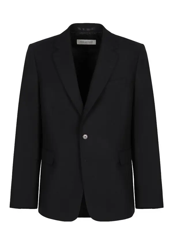 Dries Van Noten Blain Single-breasted Wool Jacket - Black