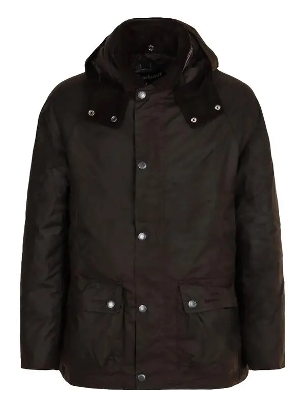 Barbour Waxed Cotton Jacket - Brown