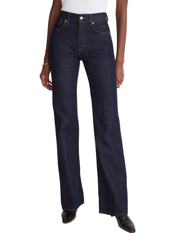 Madewell The Vintage High Waist Flare Jeans - Rinse Wash