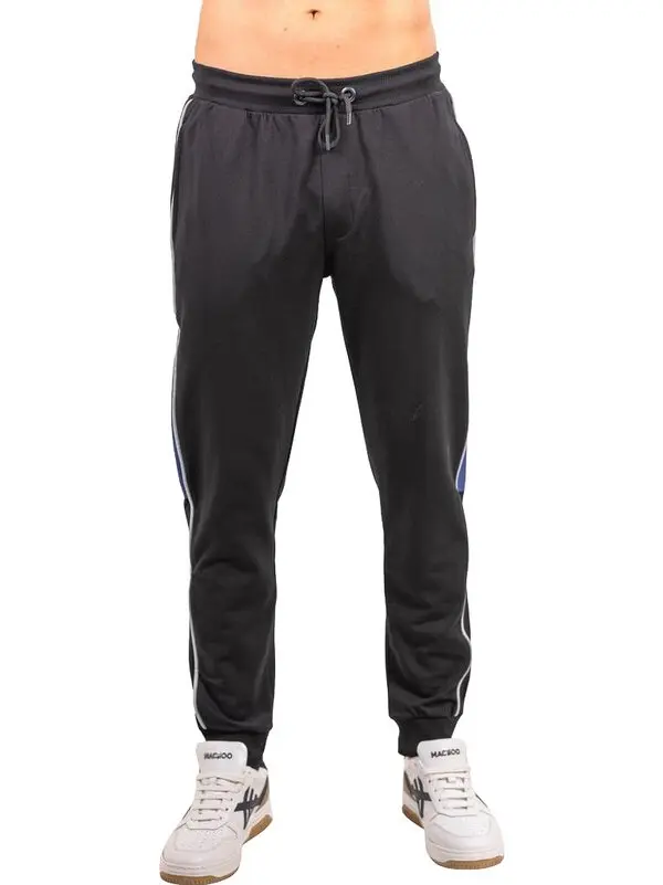 MACEOO Circlelion Stretch Cotton Joggers - Black