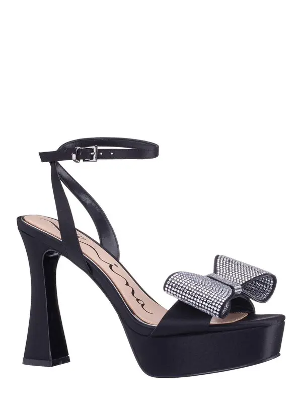 Nina Agusta Platform Sandal - Black