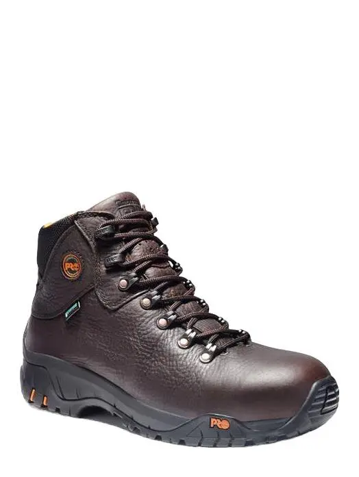 Timberland Titan Alloy Toe Waterproof Work Boots - Brown