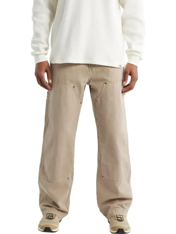 Dickies Double Knee Cotton Canvas Carpenter Pants - Desert Sand