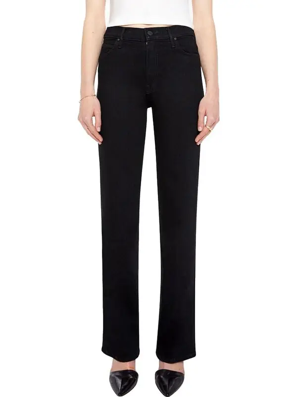 MOTHER The Kick It Relaxed Straight Leg Jeans - Nighty Night