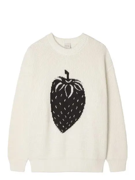 Paul Smith Knitted Sweater - White