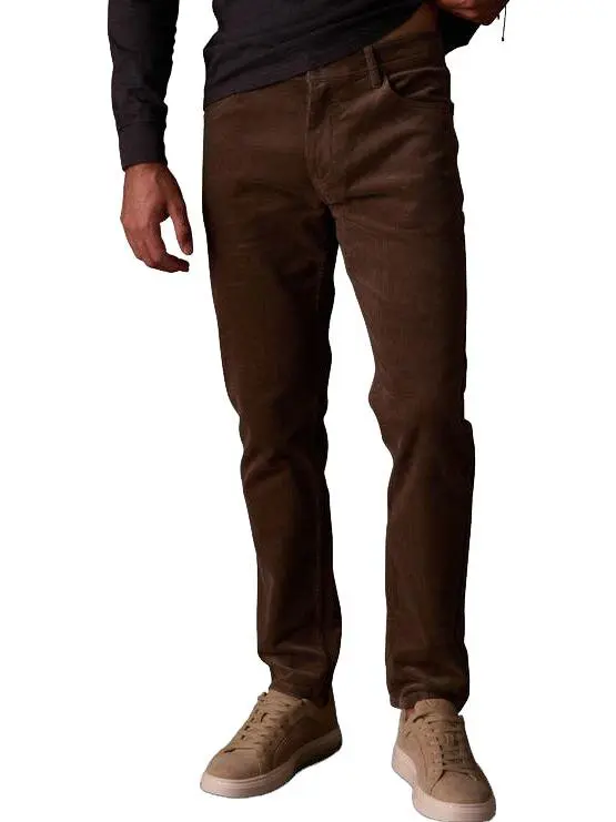 THE NORMAL BRAND Stretch Corduroy Five Pocket Pants - Taupe
