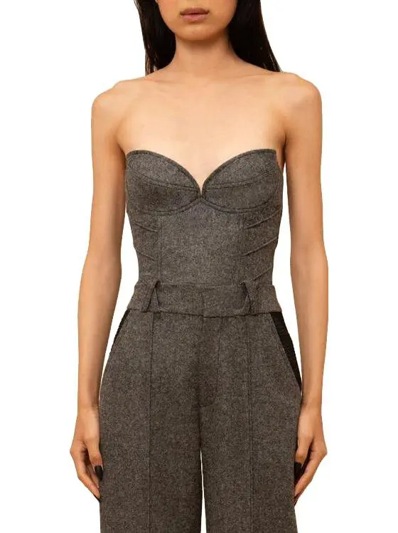 CONTESSA MILLS Aconitum Structured Corset - Grey