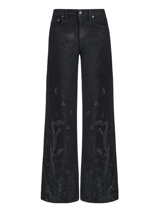 CONTESSA MILLS Tarot Wide-leg Jeans - Dark Denim