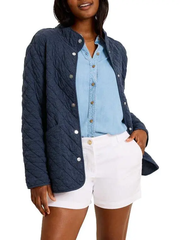 Tommy Bahama Puff Jacquard Barn Jacket - Coastline