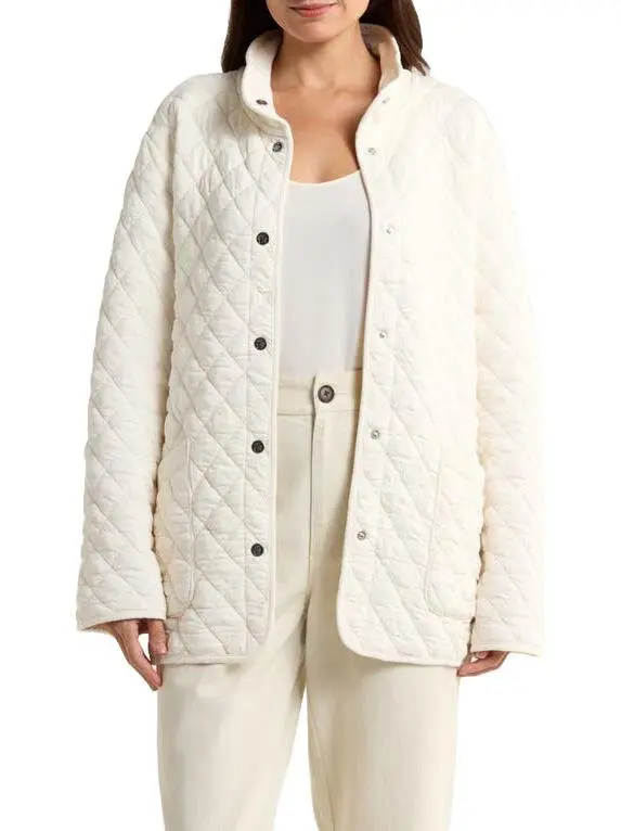 Tommy Bahama Puff Jacquard Barn Jacket - Coconut