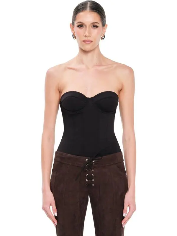 OW Reese Corset Top - Black