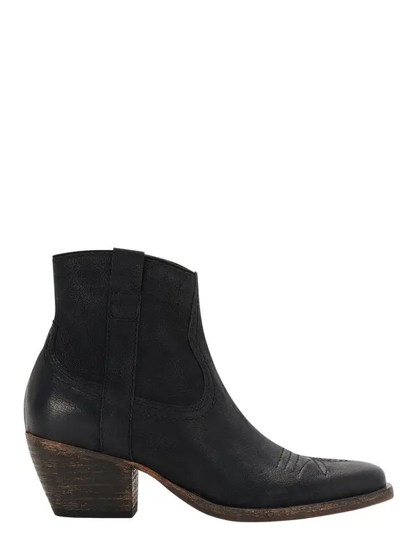 DOLCEVITA Silma Booties - Black Leather