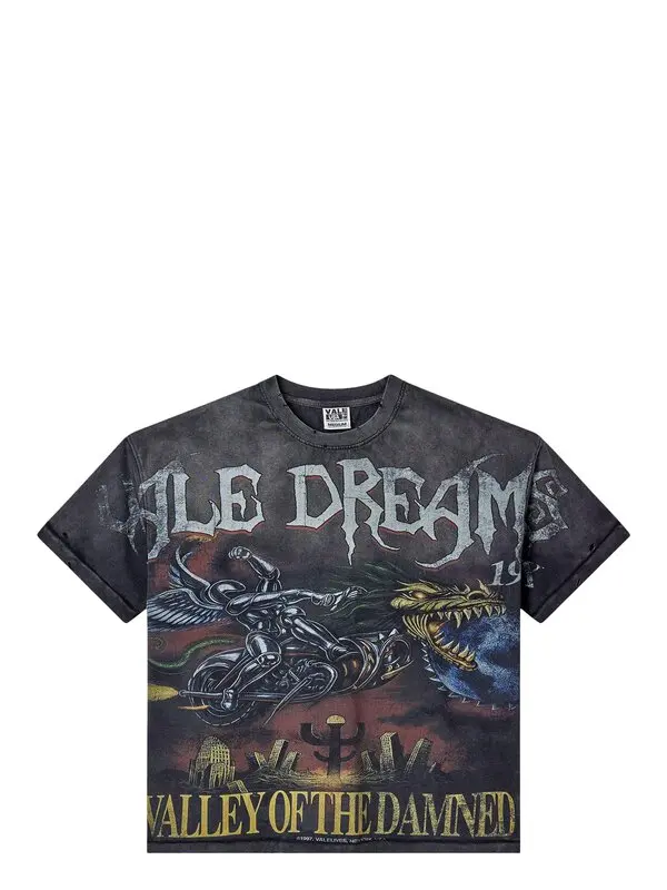 VALE FOREVER Ride The Dragon Tee - Black