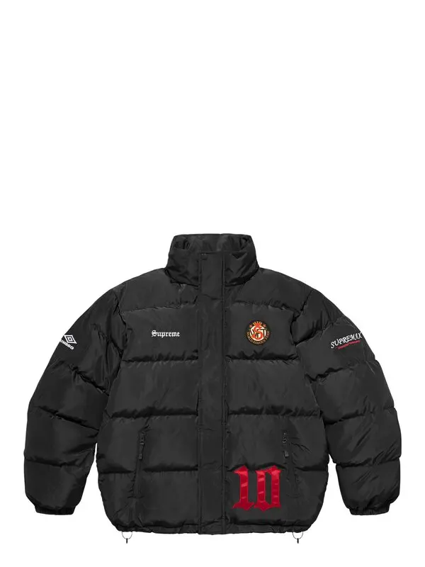 Supreme X Umbro Down Puffer Jacket - Black