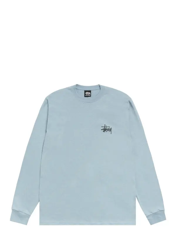 StÜssy Basic Long-sleeve Tee - Blue