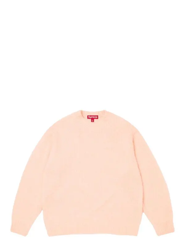 Supreme Brushed Mohair Sweater - Pink