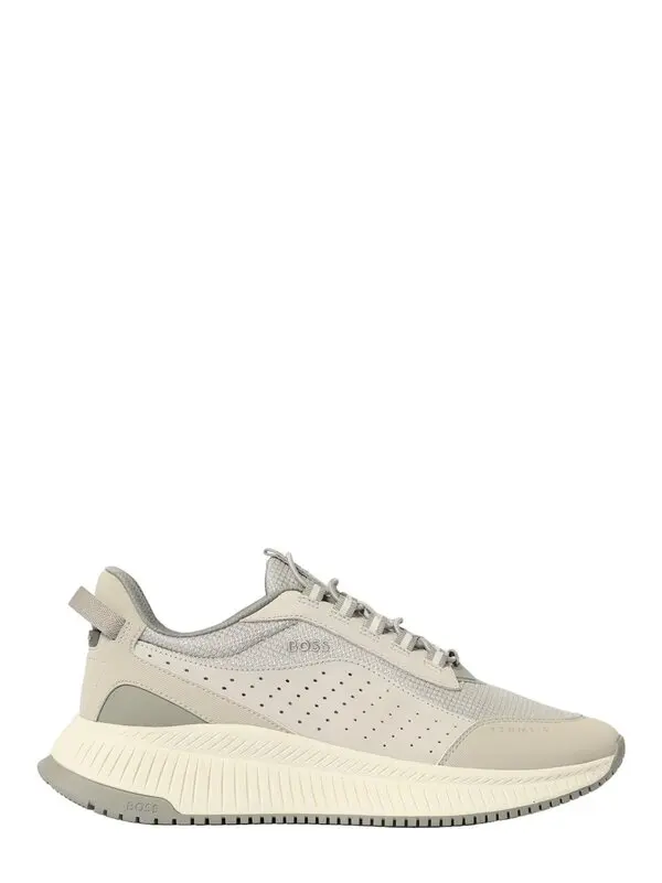 BOSS Lace Up Sneakers - Grey