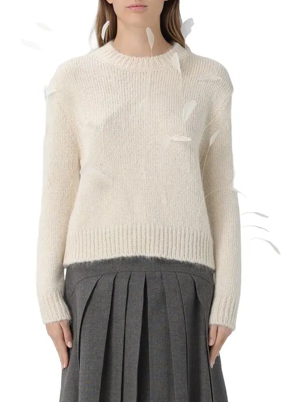JIL SANDER Sweater - White