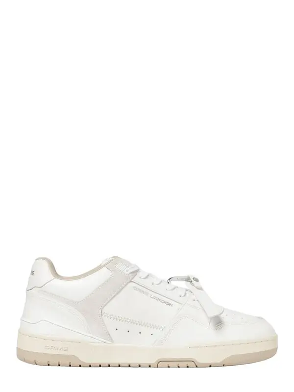CRIME LONDON Lace-up Sneakers - White