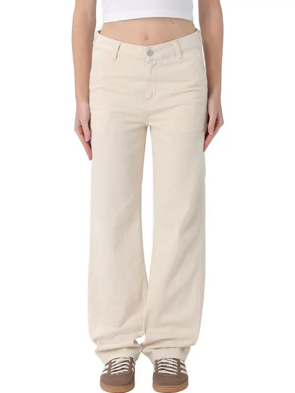 Carhartt Work In Progress Straight Leg Pants - White