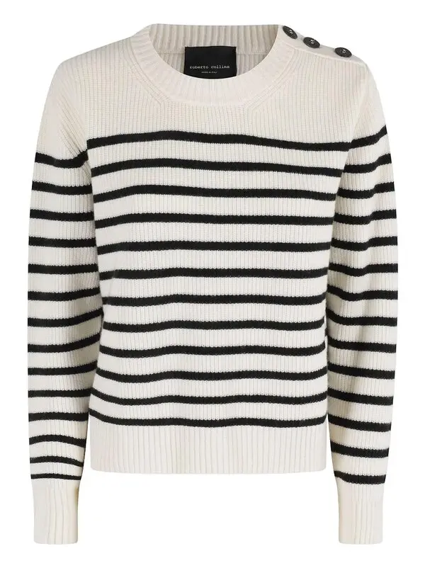 ROBERTO COLLINA Sweater - Yellow Cream