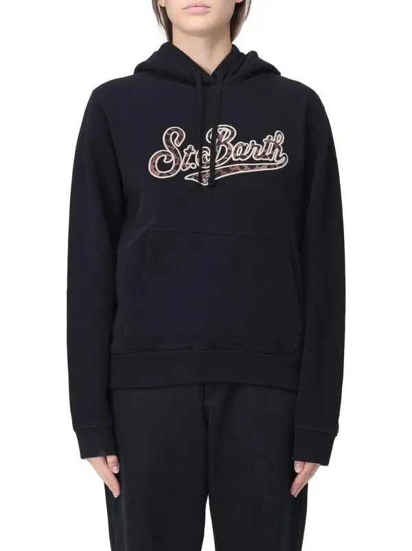 MC2 SAINT BARTH Hooded Sweatshirt - Black