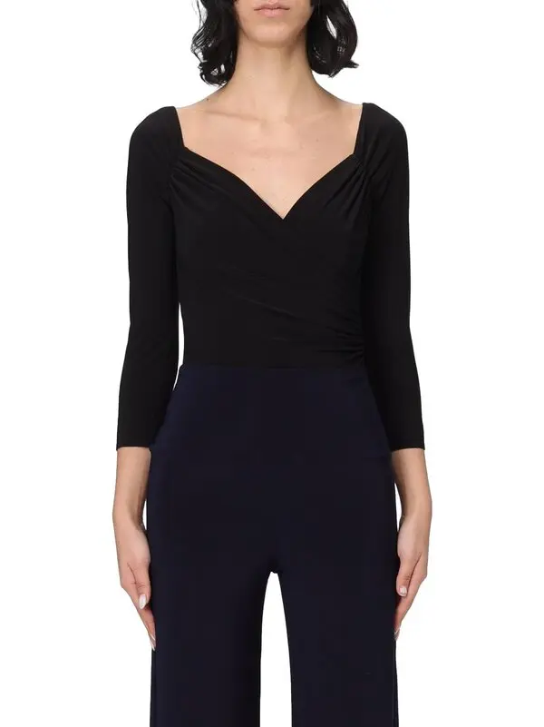 Norma Kamali Draped Top - Black