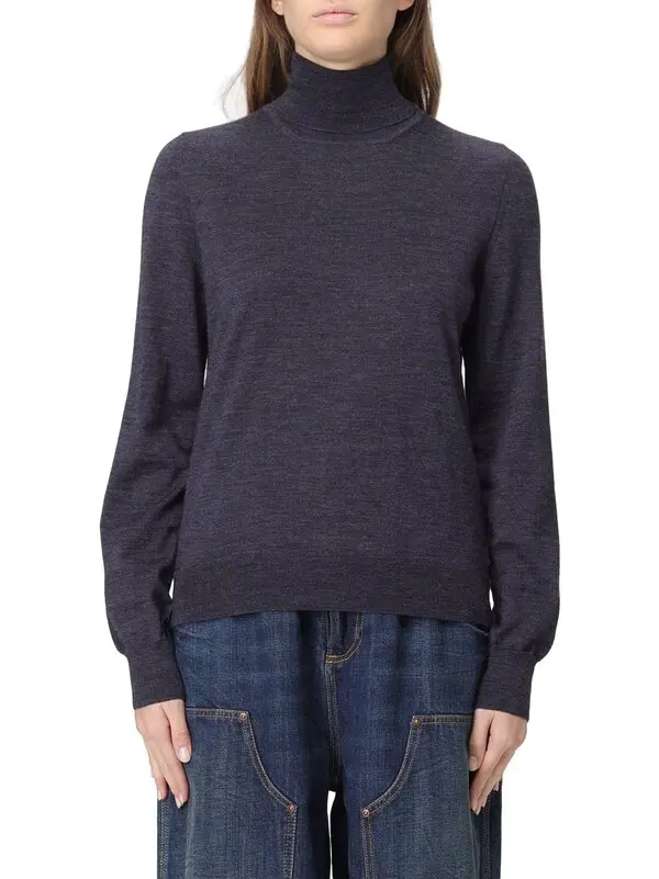 MAISON MARGIELA Long Sleeve Sweater - Blue