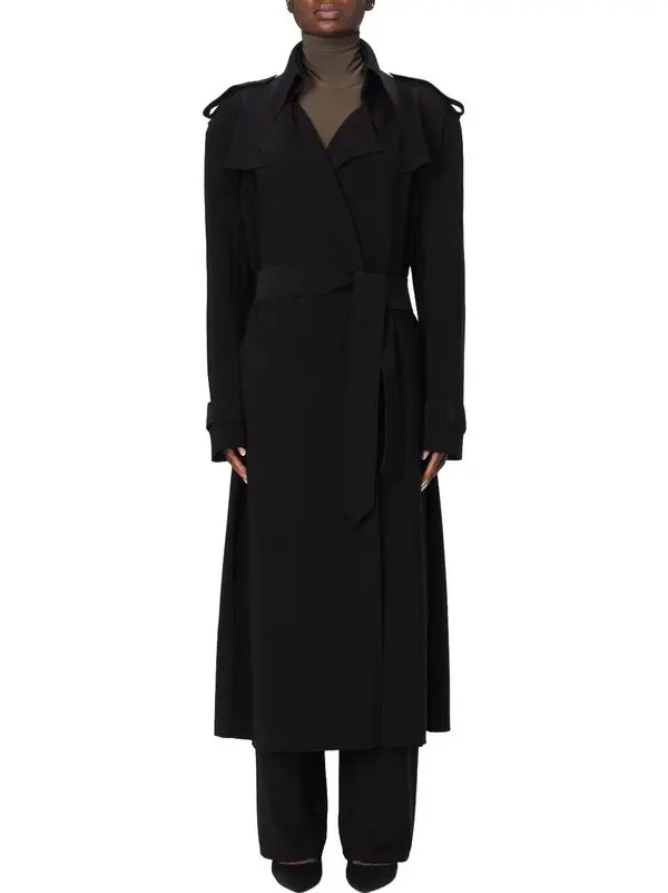 Norma Kamali Belted Jacket - Black