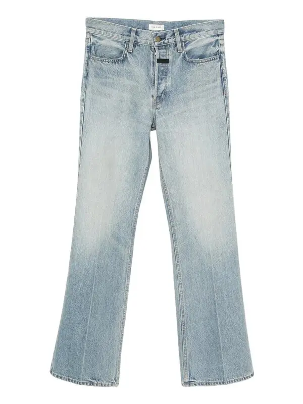Fear Of God Straight Leg Jeans - Blue