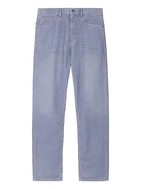 The Kooples Straight-leg Regular-fit Denim-blend Jeans - Blue