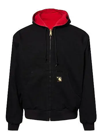 Carhartt Work In Progress Og Active 50th Anniversary Edition Canvas Jacket - Black Usa Red