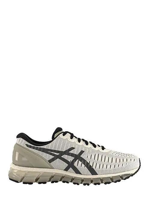 Asics Gel-quantum 360 Mesh And Suede Trainers - Smoke Grey