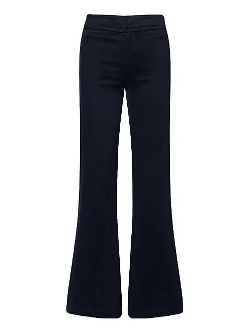 Paige Leenah Wide-leg Stretch-denim Blend Jeans - Control