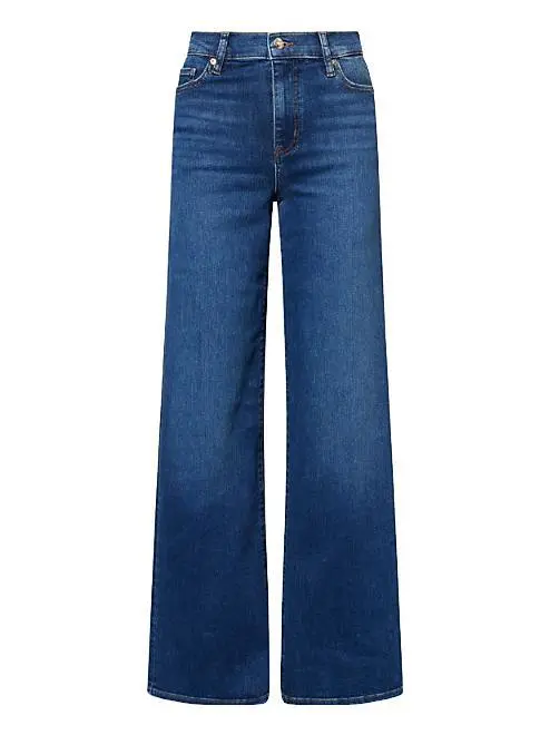 FRAME Le Slim Palazzo Wide-leg Jeans - Solace