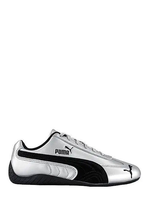 PUMA Speedcat Og Leather Trainers - Metallic Puma Silver Pum