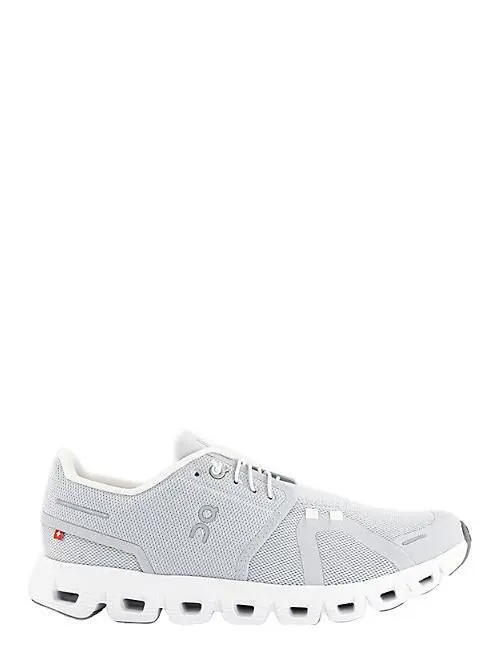 On Cloud 6 Mesh Low-top Sneakers - Glacier White