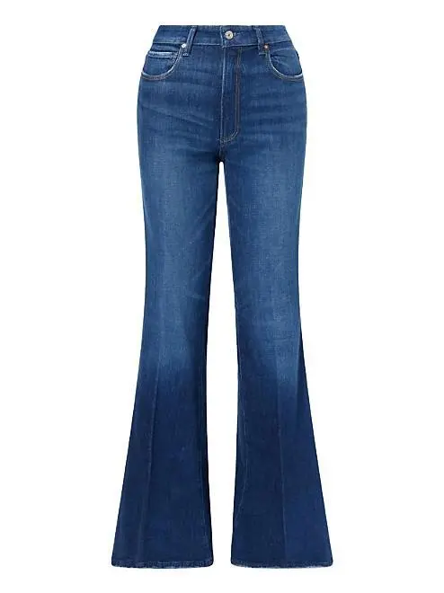 Paige Marlow Flared Stretch-denim Jeans - Queen