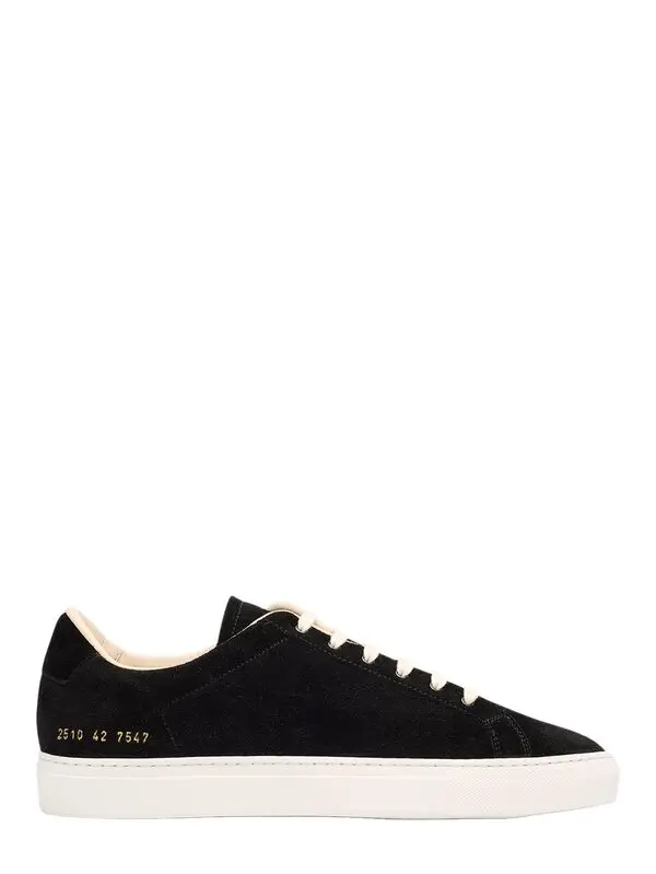 COMMON PROJECTS Achilles Sport Suede Low-top Sneakers - Black 7547