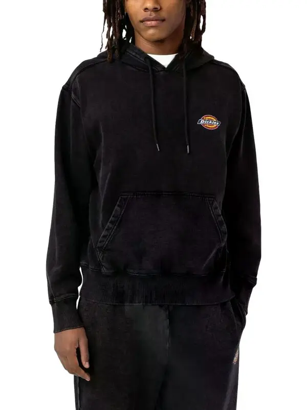 Dickies Logo-patch Hoodie - Black