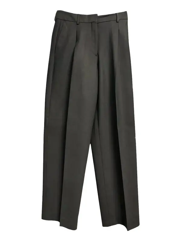 SELECTED Pleated Trousers - Black