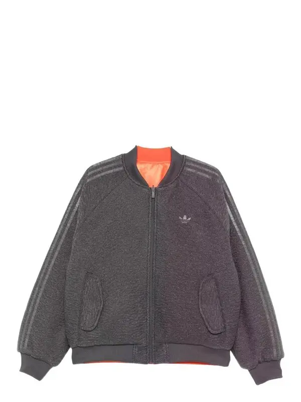 Adidas Reversible Bomber Jacket - Grey