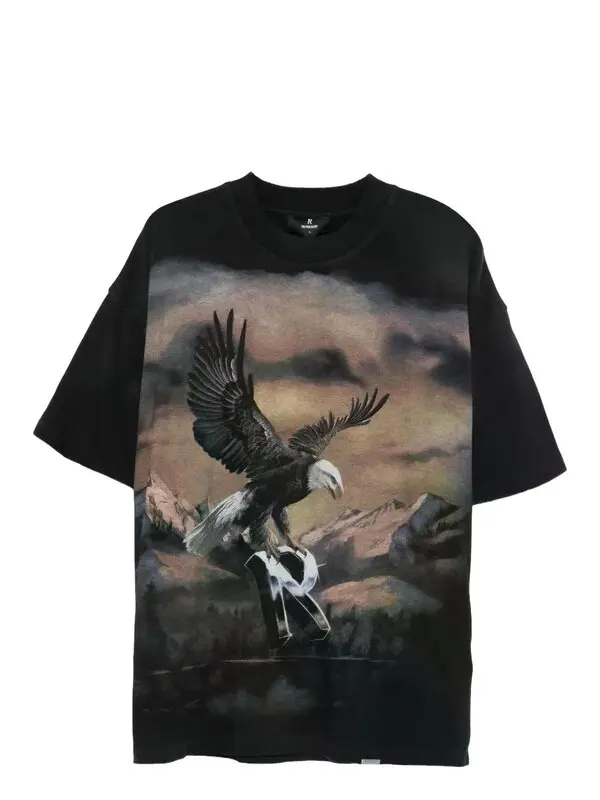 REPRESENT Eagle Graphic T-shirt - Black