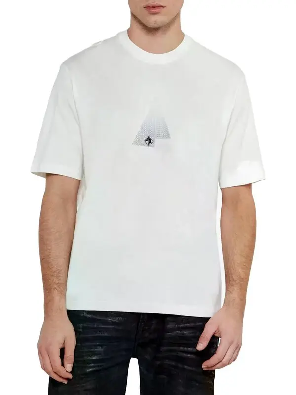 Armani Exchange Logo-print T-shirt - White
