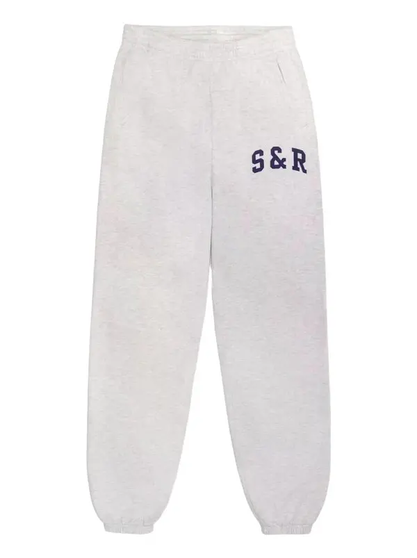 SPORTY & RICH Ivy Sweatpants - Grey
