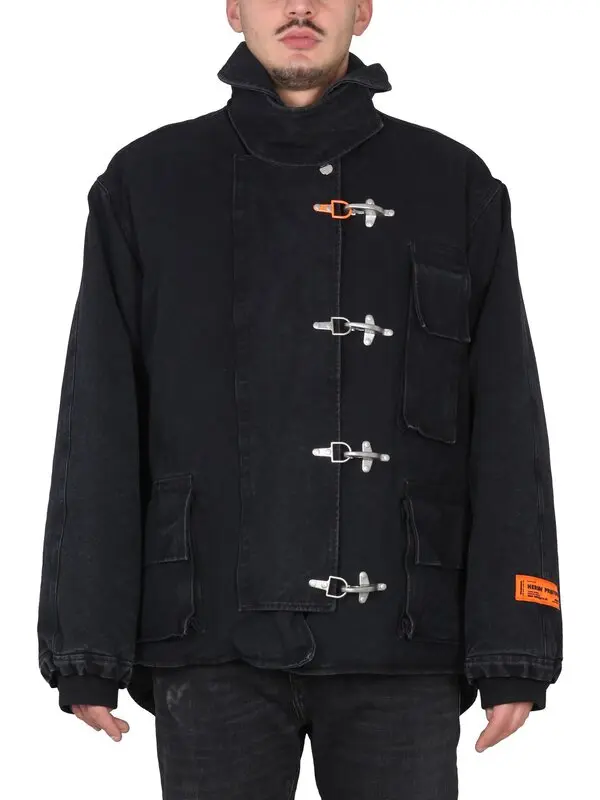 Heron Preston Canvas Jacket - Black