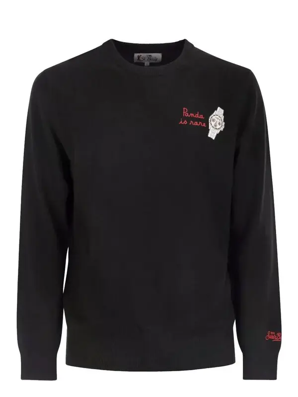 MC2 SAINT BARTH Heron Sweater - Black